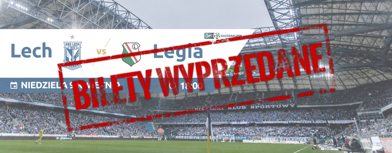 Lech Bilety - System sprzedaży biletów na mecze Lecha Poznań